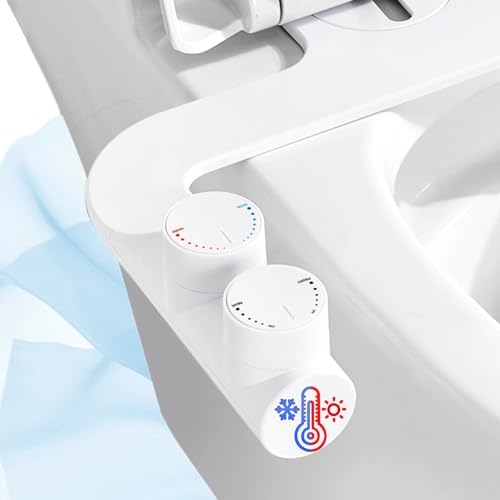 Bidet Insert for Toilet, Ultra Slim Non-Electric Bidet Attachment with ...
