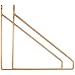 House Doctor Brackets Apart, Brass Plated, 24.5 x 11 cm : Amazon.co.uk ...