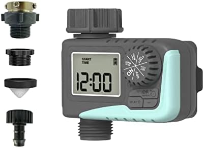 XPR3SS Garden Automatic Irrigation Water Timer With 6 Different Water Programs Controller Drip ...