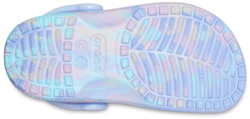 Snapklik.com : Crocs Kids Classic Marbled Tie Dye Clog