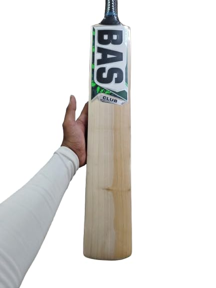 BAS Vampire Club Quality English Willow Cricket Bat Kids Size (Size 4 ...