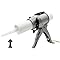 SILIGUN™ PRO Compact 24:1 Caulking Gun - No Drip Caulk Gun - Patent ...