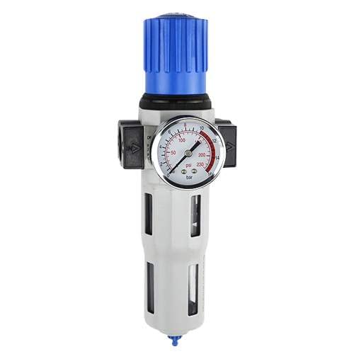 MAXAIR FESTO TYPE AIR FILTER + REGULATOR DFR400A 1/2" NPT GAUGE (0-230 ...