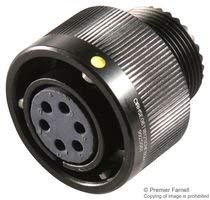 Circular Connector, RFI Grounding, CIRH Series, Straight Plug, 6 ...