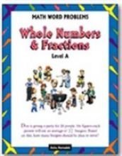 Math Word Problems, Level A: Whole Numbers & Fractions, Grades 4-6 ...