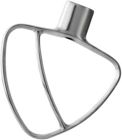 Amazon.com: Stainless Steel Flat Beater for KitchenAid Mixer, Paddle ...