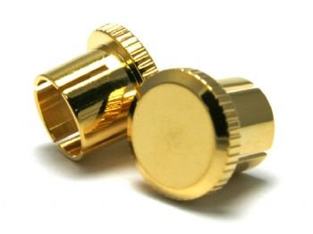 RCA Noise Reducing Caps - PTFE (Teflon) Insulation - Gold Plated - Pack ...