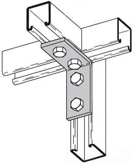 Amazon.com: B-Line Systems B104-GRN Four Hole Corner Angle Green ...