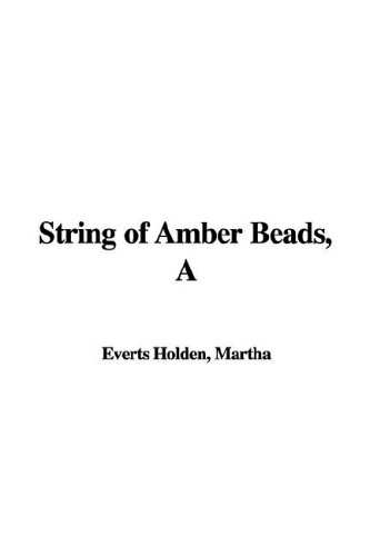 Buy A String of Amber Beads Book Online at Low Prices in India | A ...