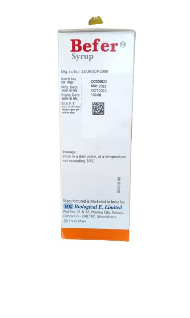 BEFER SYRUP : Amazon.in: Health & Personal Care