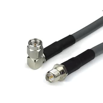 Amazon.co.jp: Coaxial Cable 3D2V SMALP-RP/SMAJ (Reverse Type) (RP, SMAJ-SMALP) 6.6 ft (2 m ...
