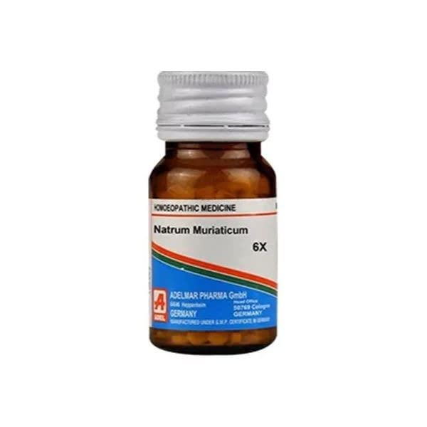 Buy NATRUM MURIATICUM 6X 20 GM ADEL Online at Low Prices in India ...