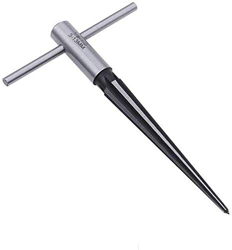 Tzong T Handle Taper Reamer 1/8"-1/2" 3-13mm Bridge Pin Hole Hand Held ...