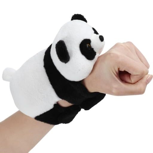 Buy Webby Cute Panda Wrist Band Soft Toys | Slap Bracelet for Party ...