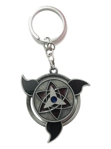 Naruto Spinner Keychain Anime Revolving Metal Keyring for Car Bike Home ...