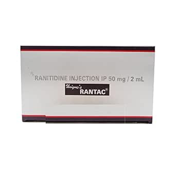 Rantac 50 mg Injection 5X2 ml : Amazon.in: Health & Personal Care
