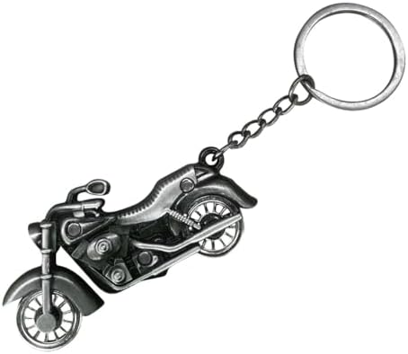 Amazon.com: BDZMC Metal Motorcycle Key Chain, 3D Motorcycle Key Ring ...