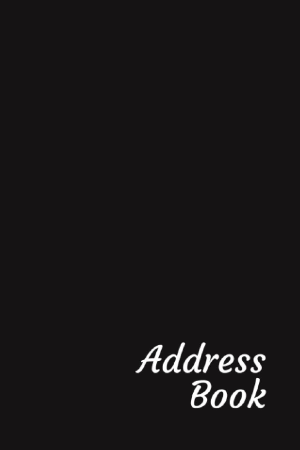 Address Book: Organizer and Notes with tabbed in Alphabetical Order ...