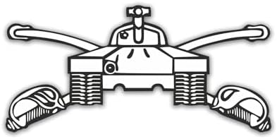 Amazon.com: Sticker US Army Armor Branch Insignia Decal for Car Truck ...