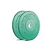 Amazon.com : X Training Equipment Premium Color Bumper Plate Solid ...