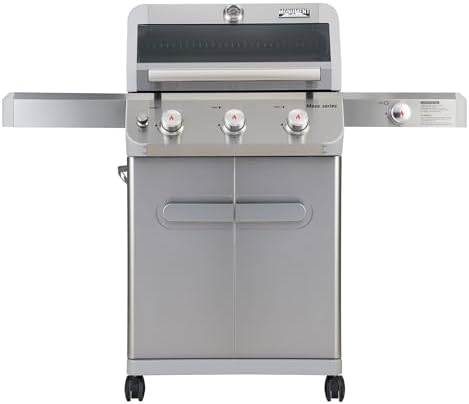 Amazon.com: Victory 3-Burner Propane Gas Grill With Infrared Side ...