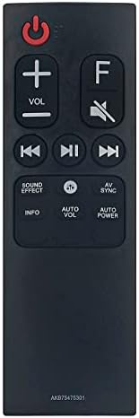 Amazon.com: AKB75475301 Replace Remote Control Compatible with LG Sound ...