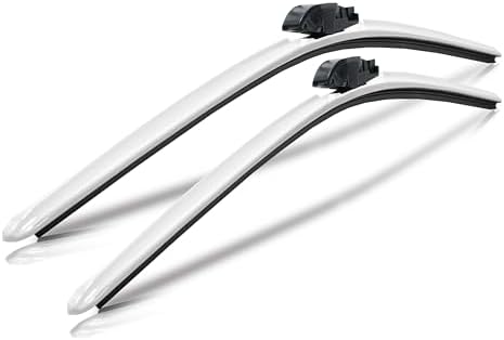 Amazon.com: ClixWipers 26" + 18" (Set of 2) White All Weather Premium ...