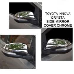PeP Ride Outside Rear View Mirror (ORVM) Chrome Plated Mirror Cover ...