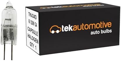Tek Automotive 6V 20W G4 Miniature Halogen Capsule Pin Base Bulb ...