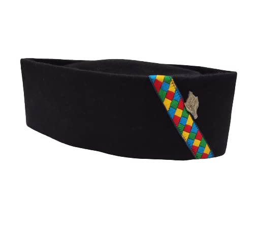 Buy Uttarakhand Pahadi Topi Black, Brahmakamal Uttarakhand Cap ...