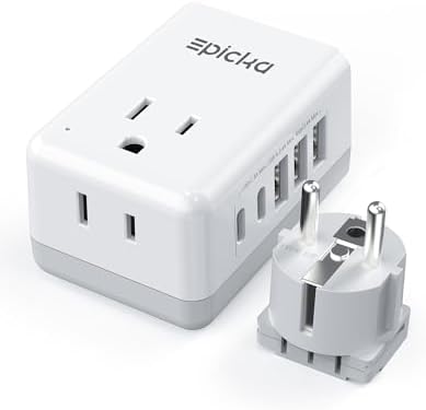 Amazon.com: United States to Greece Travel Power Adapter to Connect ...