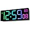 Amazon.com: Soobest LED Wall Clock Digital Clock with Seconds, Electric ...