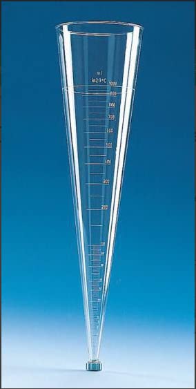 Amazon | BrandTech 388000 1000ml 透明 Imhoff 沈殿コーン (1個) | 研究用容器・計量器 | 産業 ...