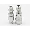 Amazon.com: Flat Face Hydraulic Quick Connect Couplers 1/2'' Body 3/4 ...
