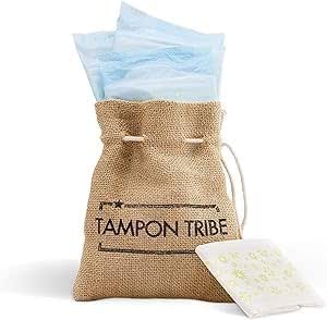 Amazon.com: Tampon Tribe - Organic Cotton Overnight Pads with Wings for ...