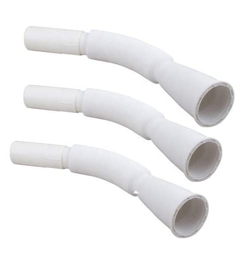 Amagav PVC Flexible Waste Pipe 1-1/4" Compatible for Kitchen Sink Heavy ...
