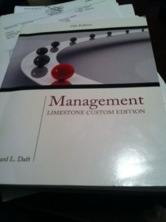 Management Limestone Custom Edition, Richard L. Draft 11th Edition ...