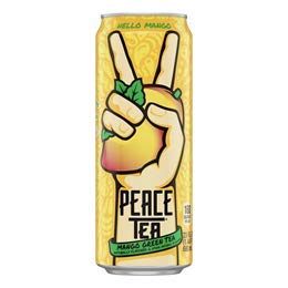 Amazon.com : Evaxo Peace Tea Hello Mango Cans, 23 fl oz 12 Cans ...
