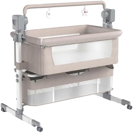 Baby Bedside Crib Baby Bedside Cot Multifunctional Infant Bedside ...