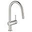 GROHE Minta Pull-Out Kitchen Faucet with Sprayer in Chrome