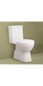 Hindware One-piece Flora Floor Mount Western Commode for Bathroom ...