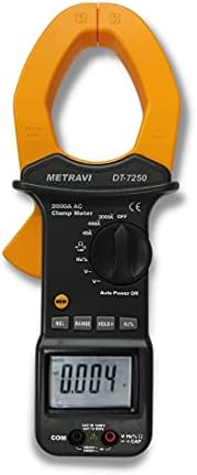 Metravi DT-7250 Big Jaw Clamp Meter 2000A, Auto ranging, Fully ...