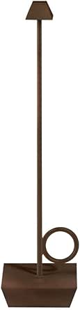 Broggi Bugia portable table lamp corten (4140317001) - Amazon.com