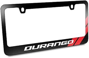Amazon.com: iPick Image Made for Dodge Durango Red Stripe Black Metal ...