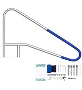 Amazon.com: Oswerpon Pool Handrail, 32" x 22.5" Pool Railings for ...