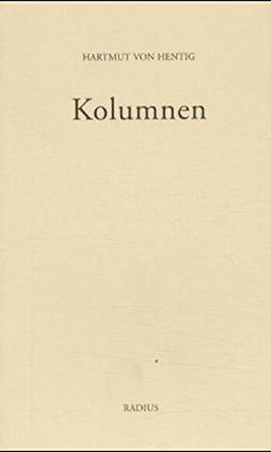Amazon | Kolumnen | Hentig, Hartmut von | Foreign Language Fiction