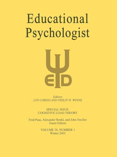 Cognitive Load Theory (Educational Psychologist) - 9780805896107 ...