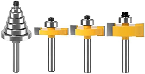 Trend CraftPro Two Flute Intumescent Recessing Router Cutter Bit, 1/4 ...