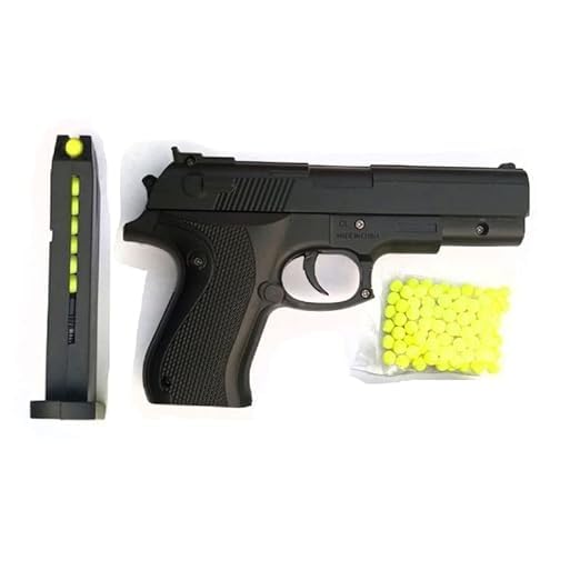 Mini Toy Gun P- 729 Pubg Pistol with 8 Round Barell&6 Mm Plastic Bb ...