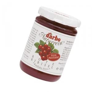 Darbo Naturrein - Rote Ribisel - fein passiert - 6 x 450 g : Amazon.de ...